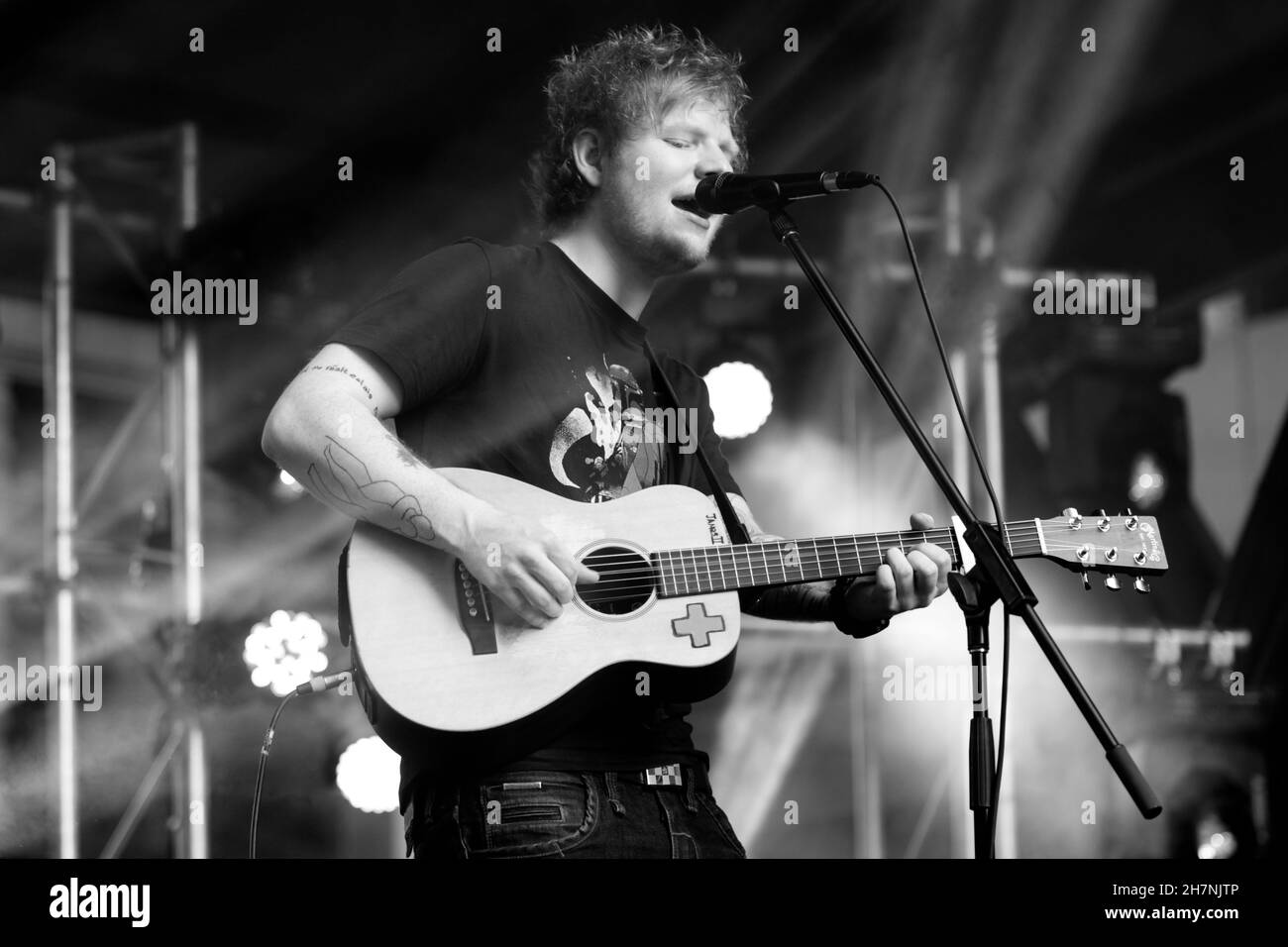 Ed Sheeran in Sydney Stock Photo - Alamy