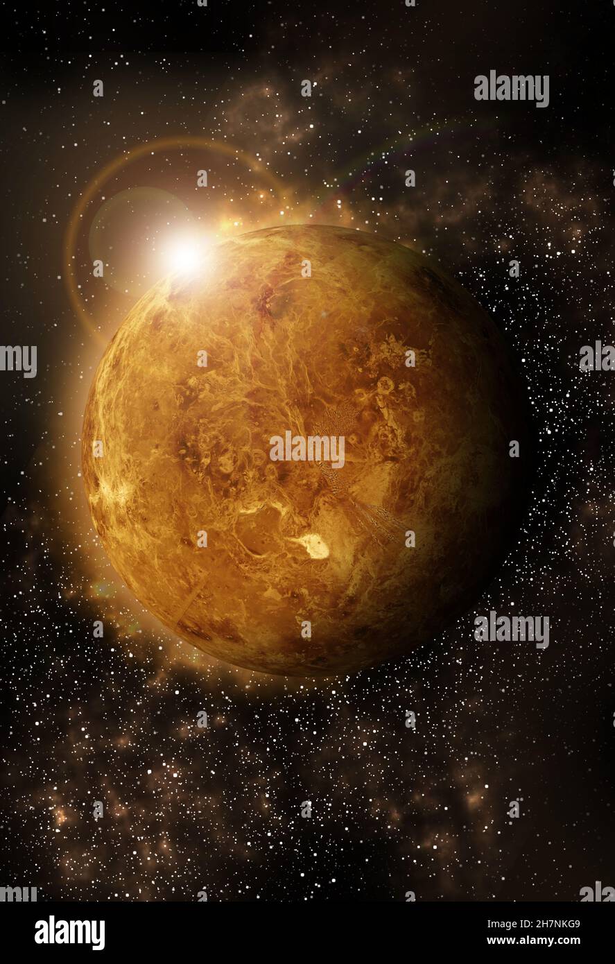 Vertical wallpaper of planet in space. Outer dark space wallpaper ...