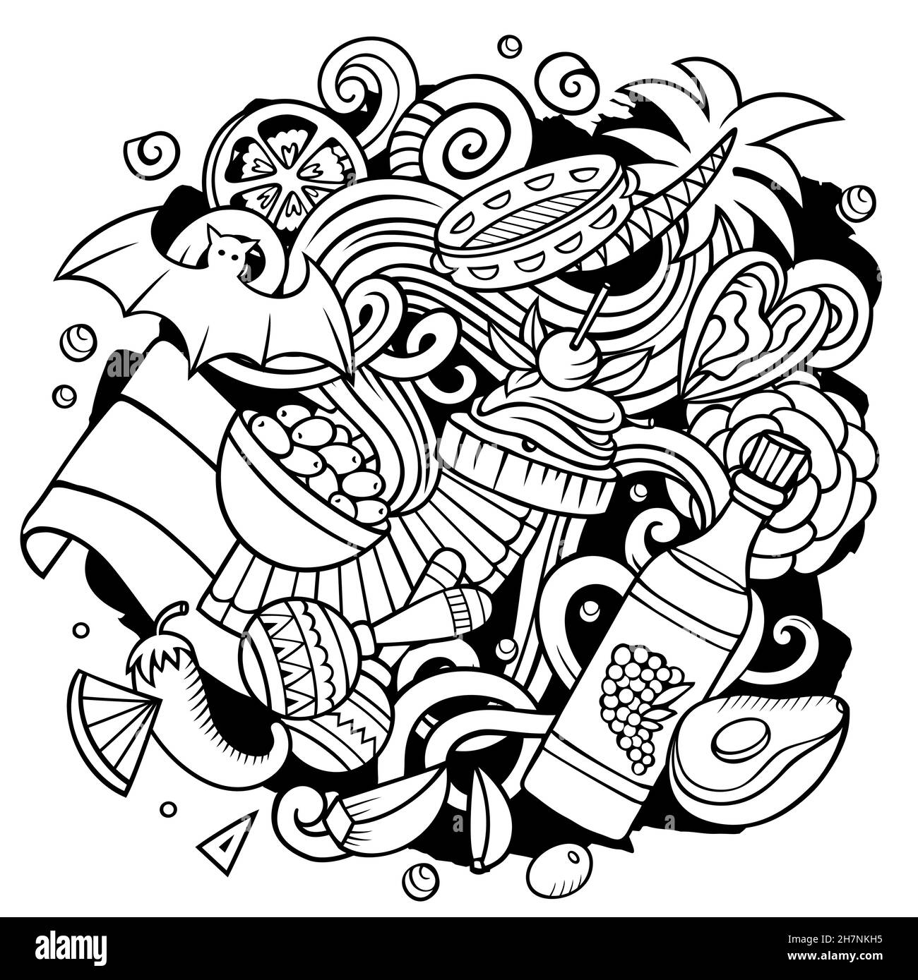 National flower of spain Cut Out Stock Images & Pictures - Alamy