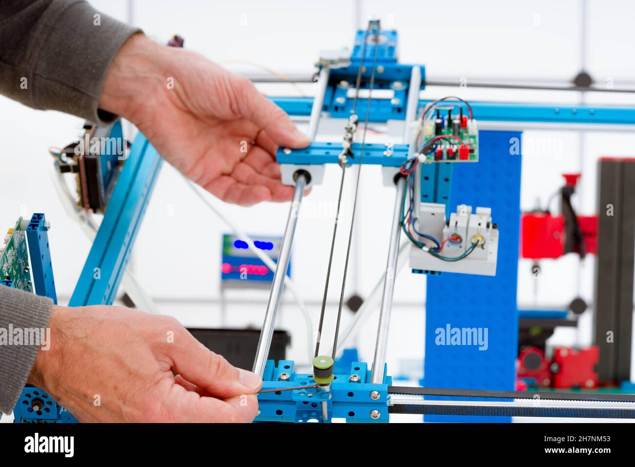 Precision instrument for photo-optical research in the laboratory of ...