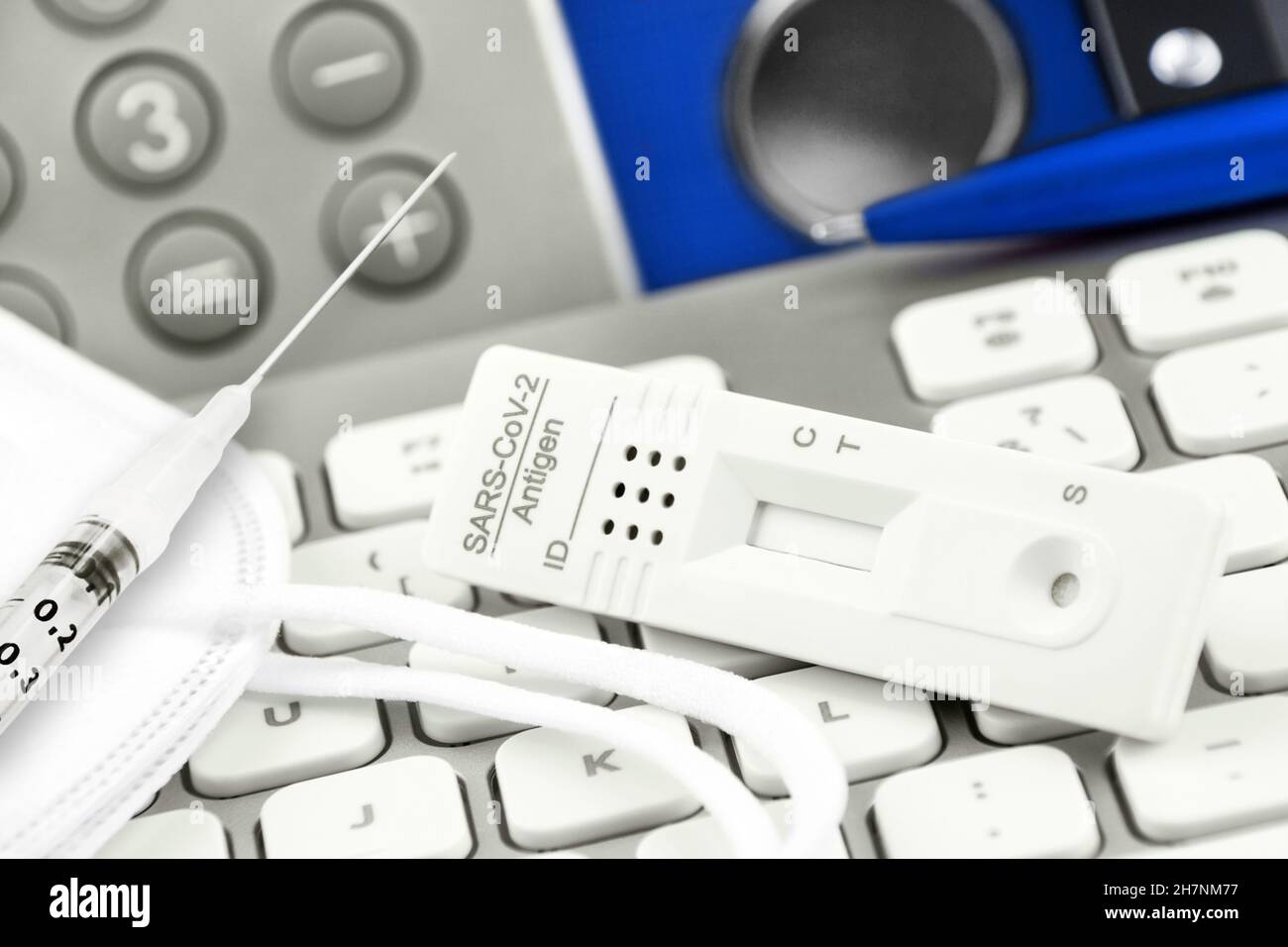 Workplace and Corona Rapid Antigen Test with Vaccination and FFP2 Face ...