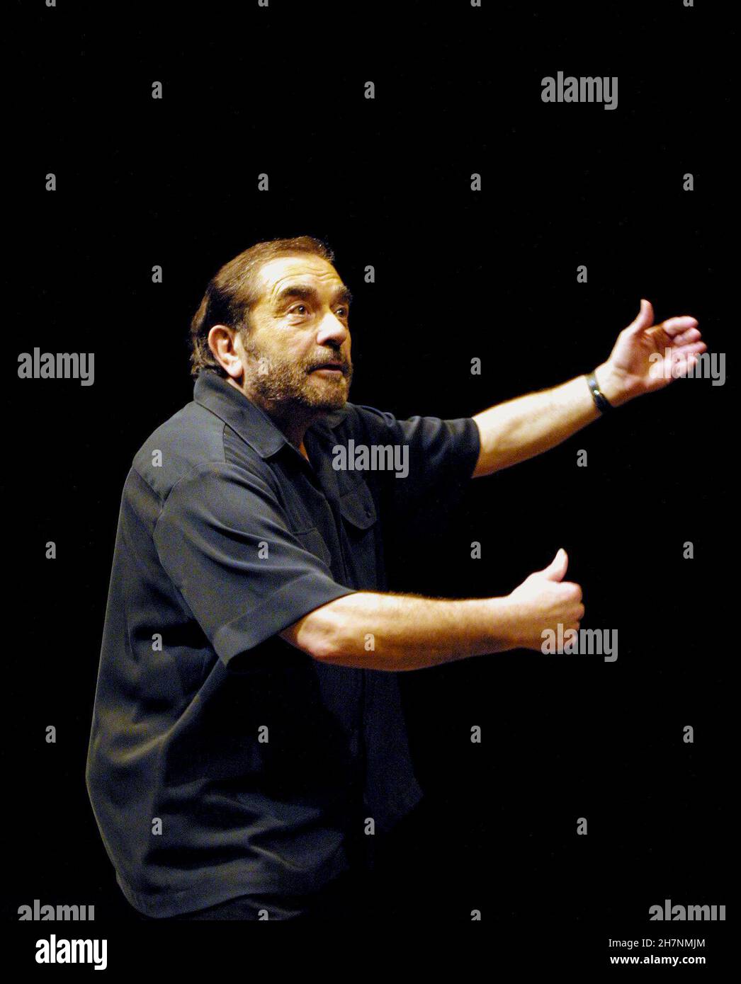 Henry Woolf (Man) in MONOLOGUE by Harold Pinter at the Cottesloe ...