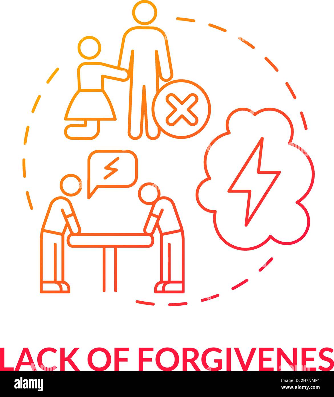 Lack of understanding concept icon Stock Vector Image & Art - Alamy