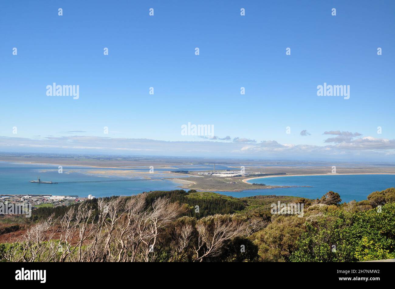 View taken from Bluff Hill Lookout Point which is used to be the site ...