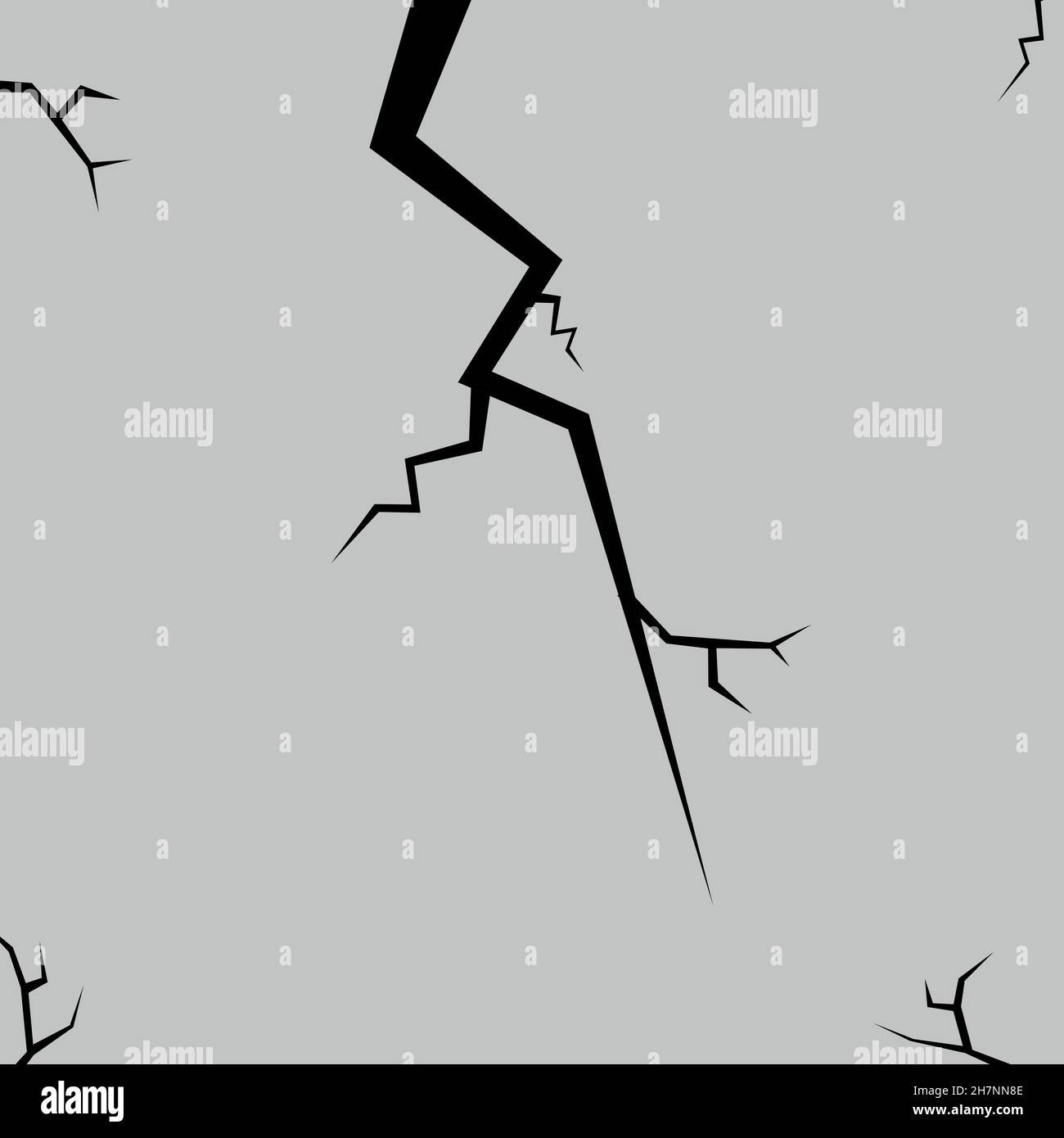 Earthquake flat background. Logo design element Stock Vector Image ...