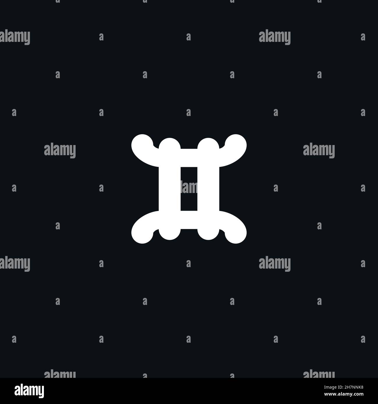 Radiator line icon. Simple style heating system company poster ...