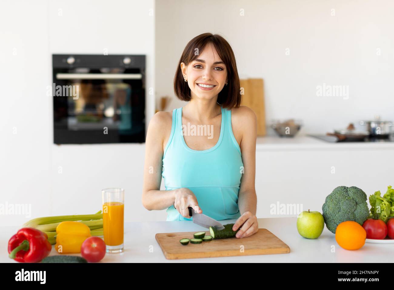 Lady cucumber hi-res stock photography and images - Alamy