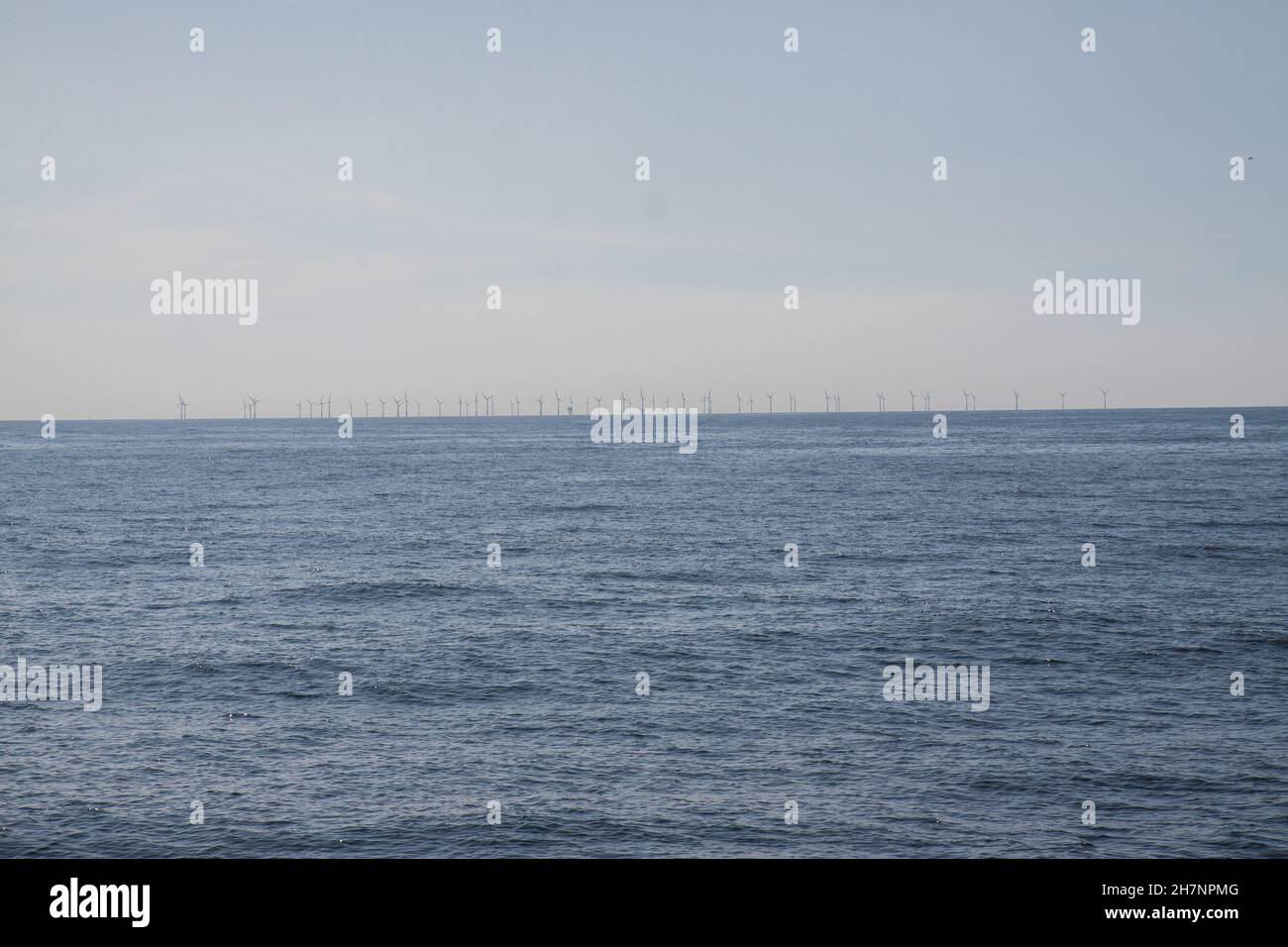 Offshore wind farm near IJmuiden, Netherlands Stock Photo - Alamy