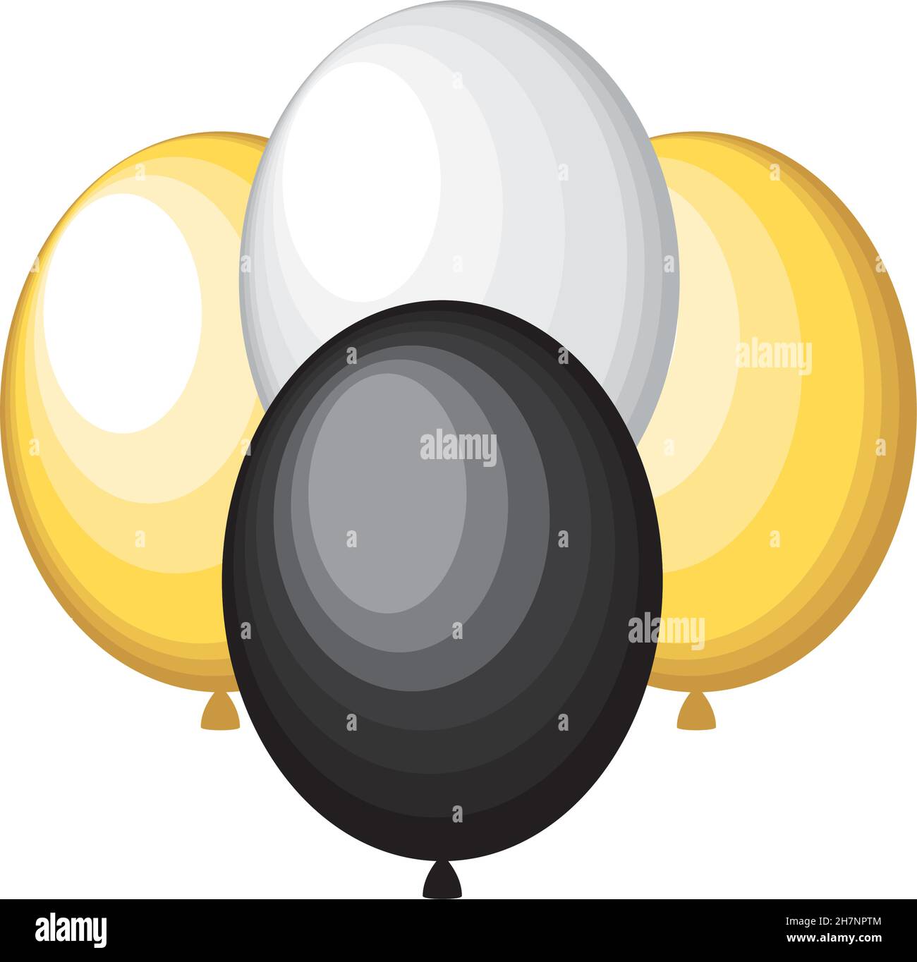 balloons festive decoration Stock Vector Image & Art - Alamy