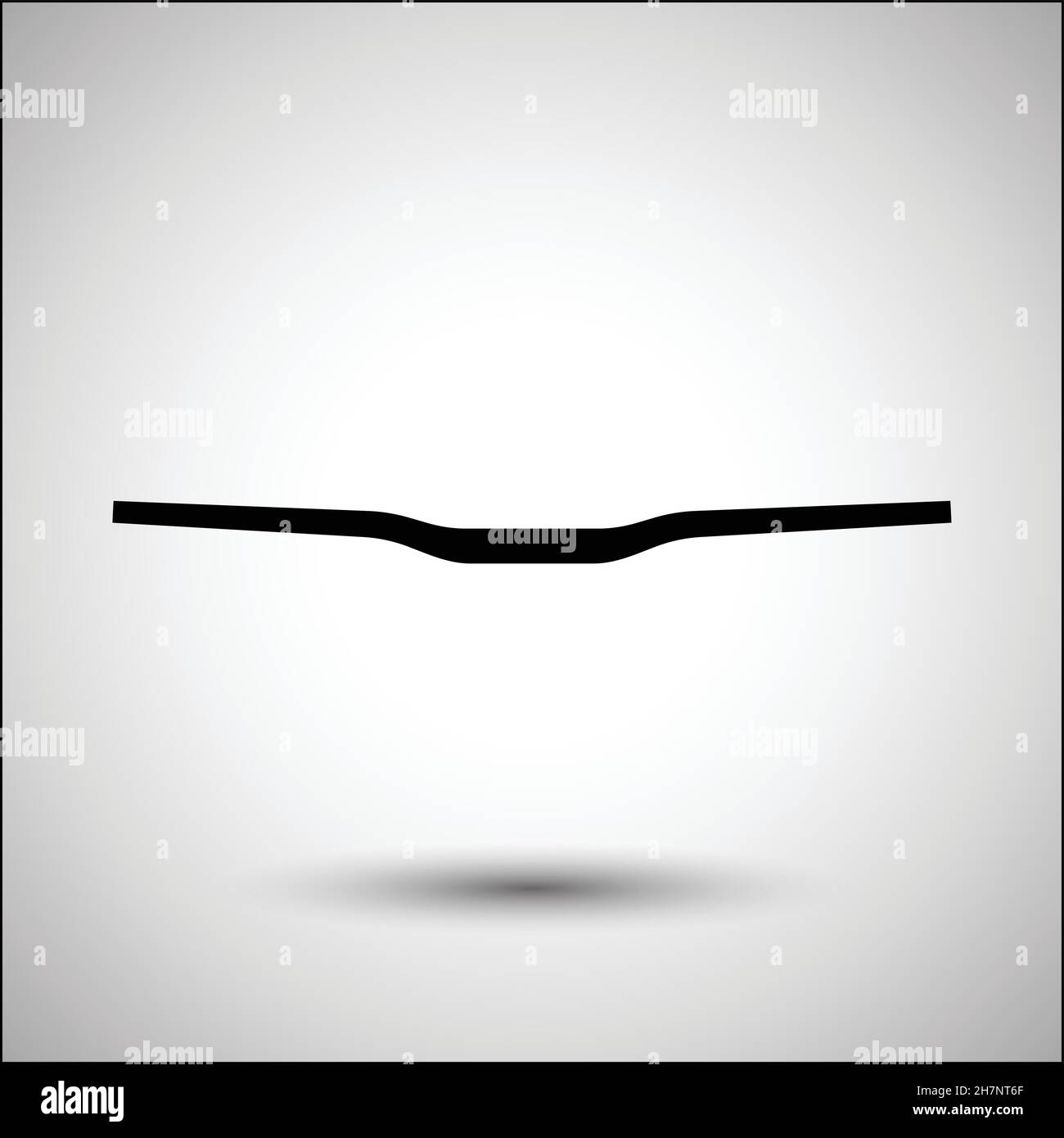 Black handlebars Stock Vector Images - Alamy