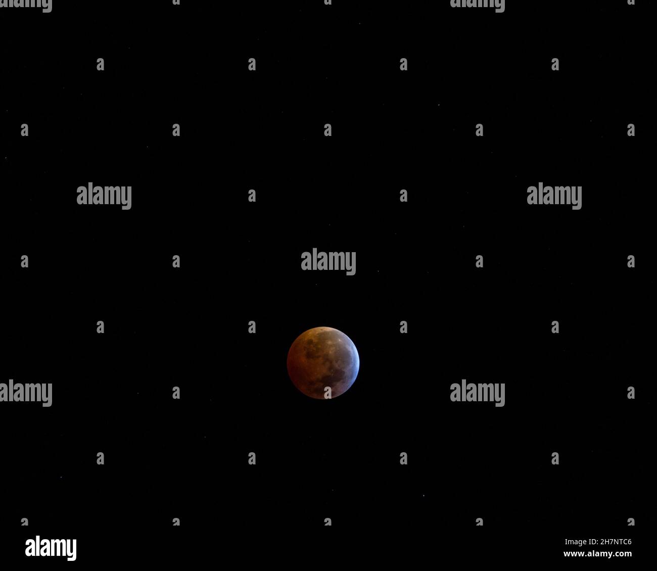 Phases of a lunar eclipse hi-res stock photography and images - Alamy