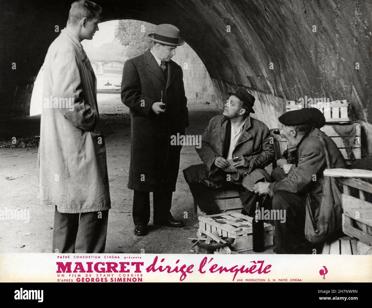 Maigret dirige l'enquete Year : 1956 France Director : Stany Cordier ...