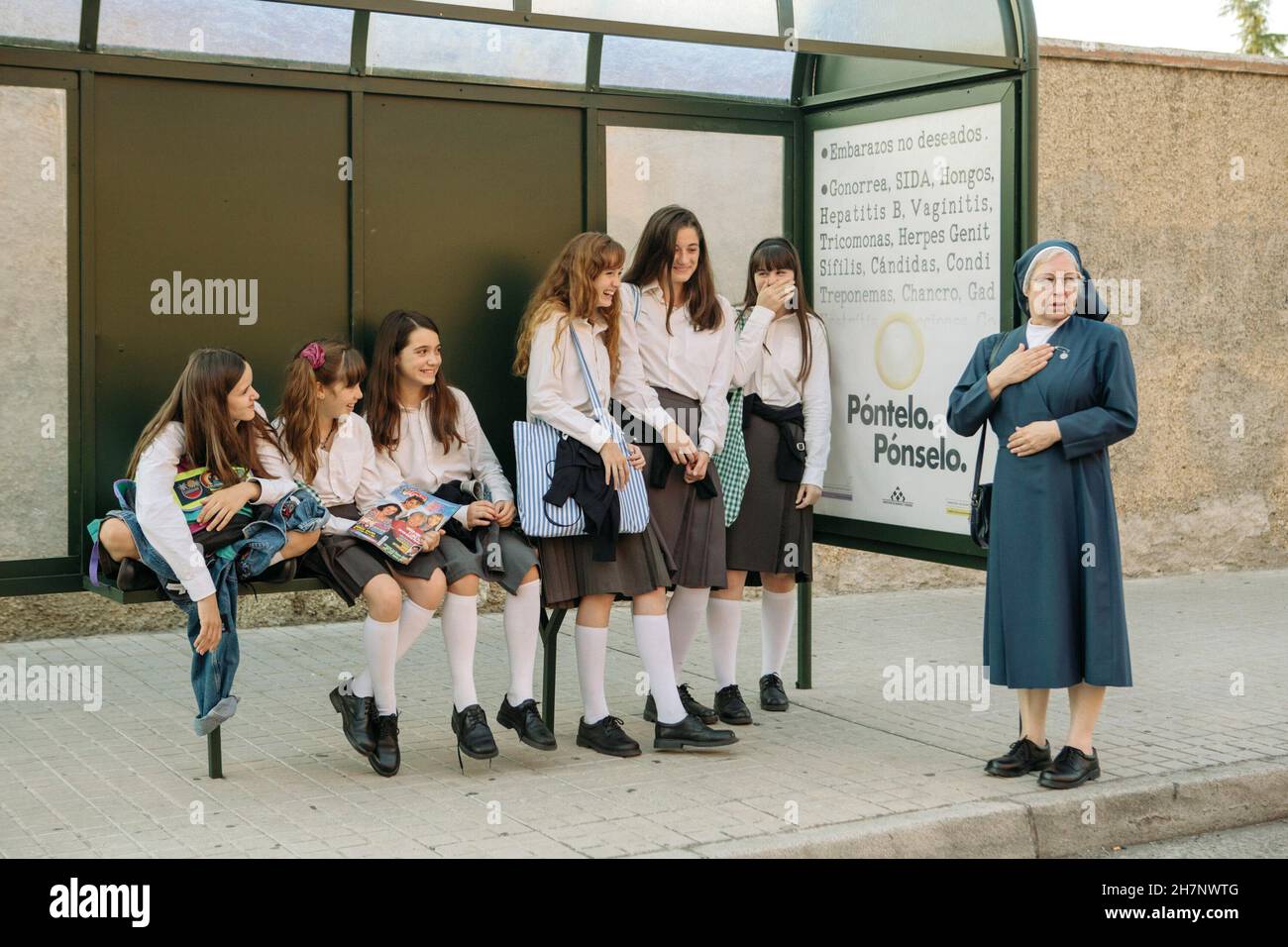 Las niñas Year : 2020 Spain Director : Pilar Palomero Zoe Arnao , Julia ...