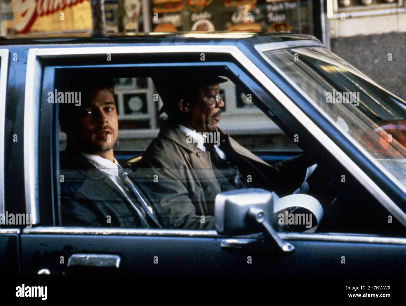 Seven Se7en Year : 1995 USA Director : David Fincher Brad Pitt, Morgan ...