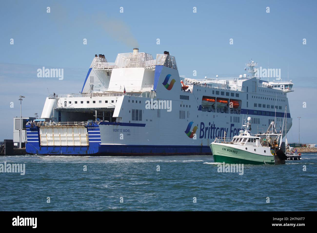 France, Normandy region, Calvados, Côte de Nacre, Ouistreham Riva-Bella ...