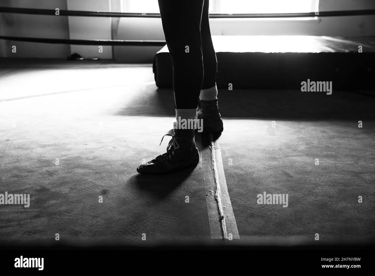 Gb super heavyweight boxer Black and White Stock Photos & Images - Alamy