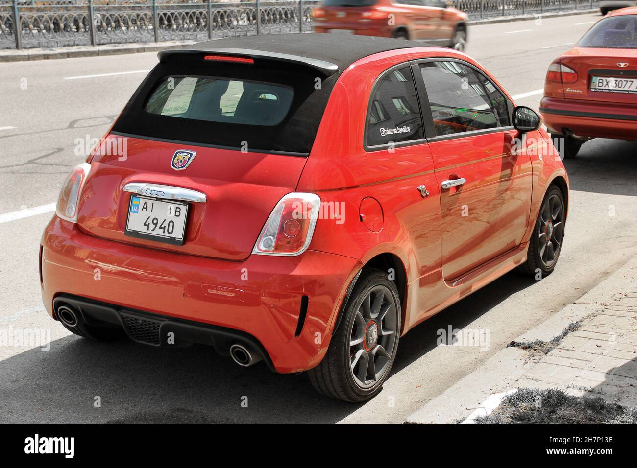 Fiat 500 abarth hi-res stock photography and images - Alamy