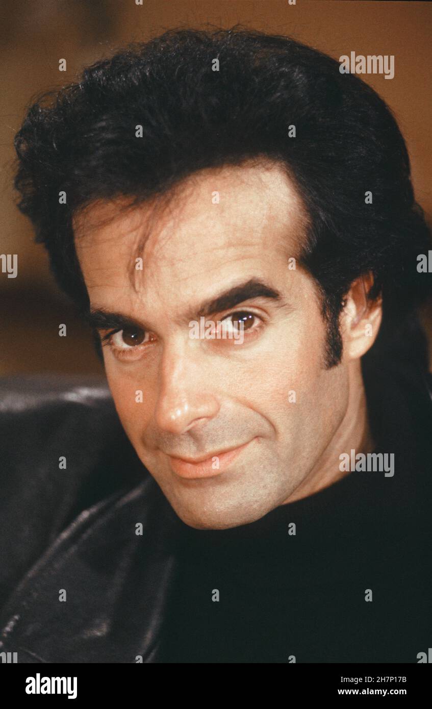 Portrait of David Copperfield in 1990 Stock Photo - Alamy