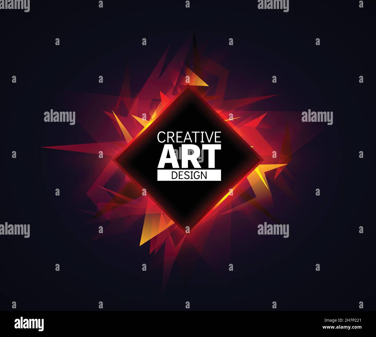 Abstract background template. Place for text. Vector illustration Stock ...