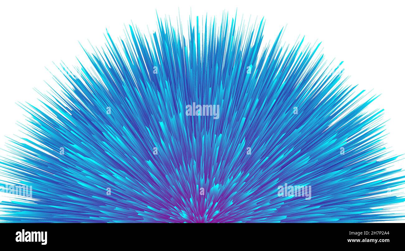 Color gradient fur effect. Abstract furry background. Color explosion ...