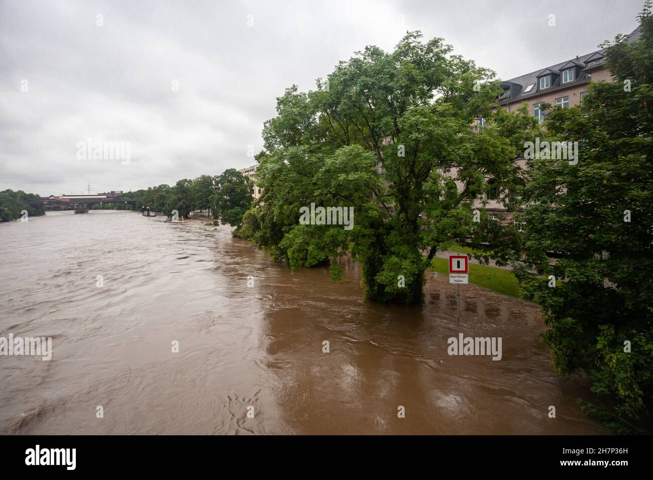 Germany - 16.7.2021: floods in Germany due to heavy rains Stock Photo ...