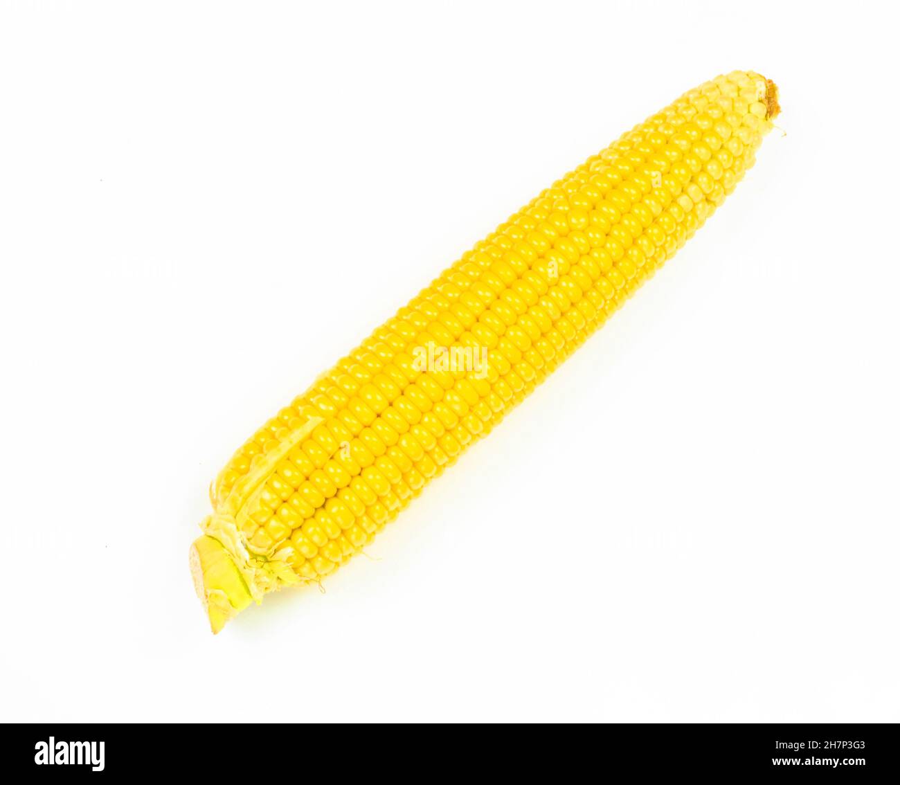 Head of corn isolated on white background. Healthy eating Stock Photo ...