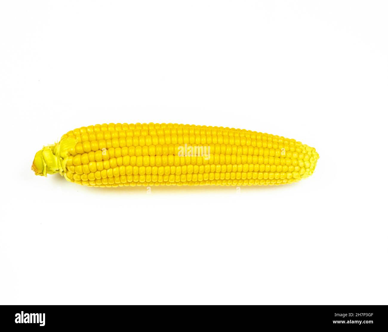 Head of corn isolated on white background. Healthy eating Stock Photo ...