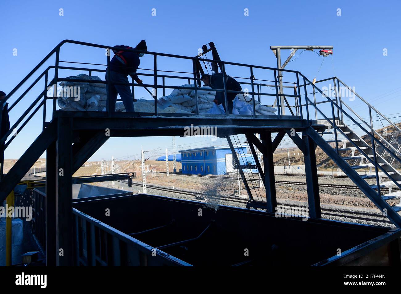 Before train loading hi-res stock photography and images - Alamy