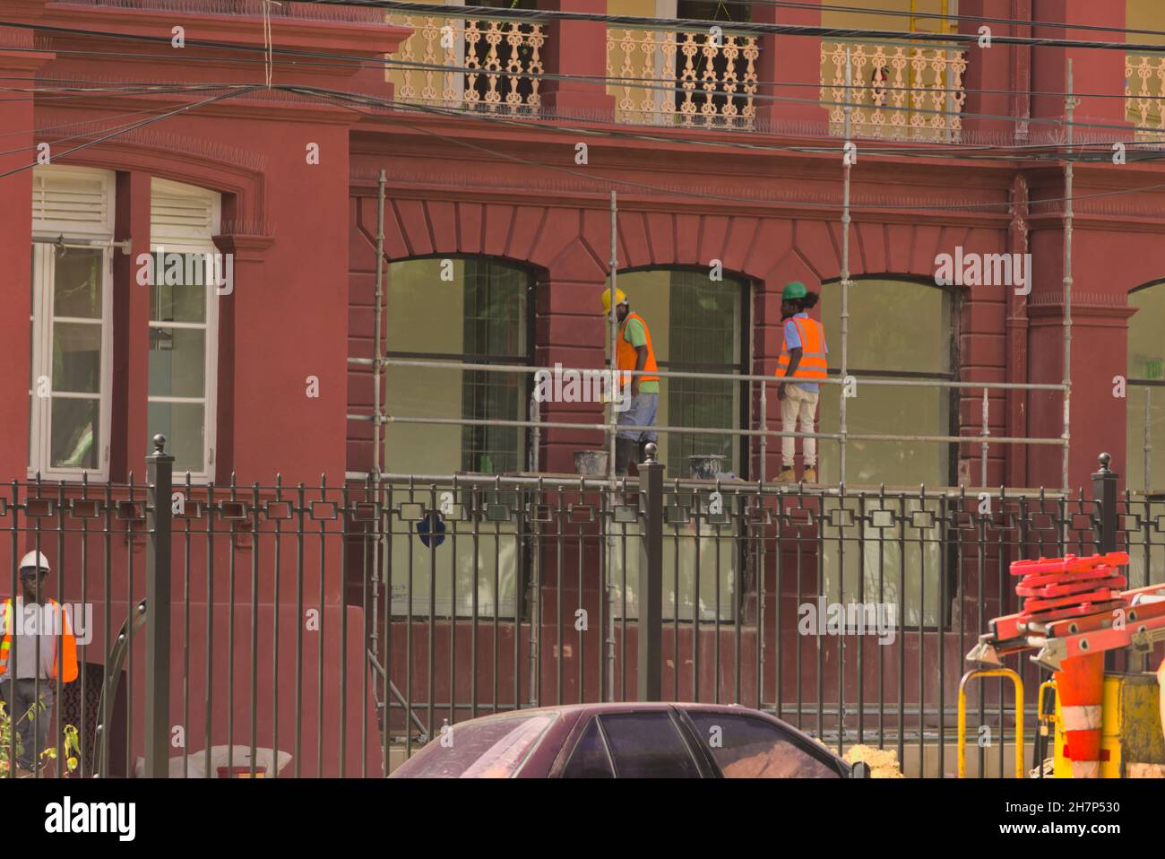 The red house of trinidad and tobago hi-res stock photography and ...