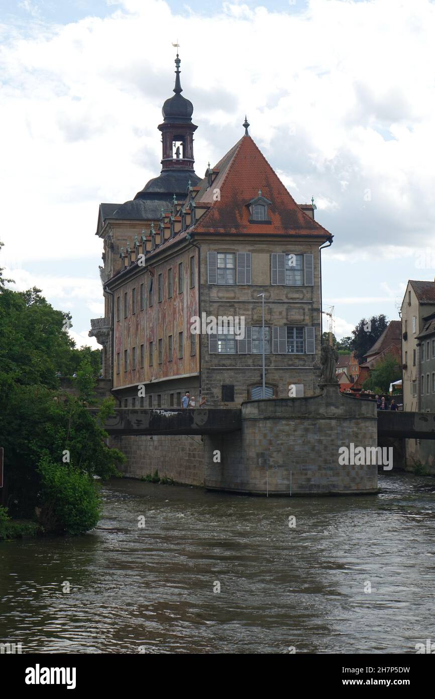 World famous Altes Rathaus (old town hall) Bridge, Unesco World ...