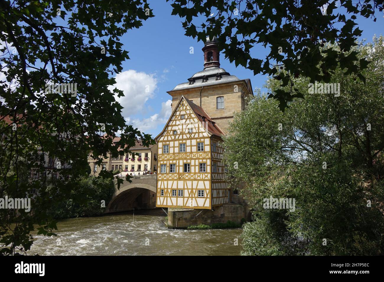 World famous Altes Rathaus (old town hall) Bridge, Unesco World ...