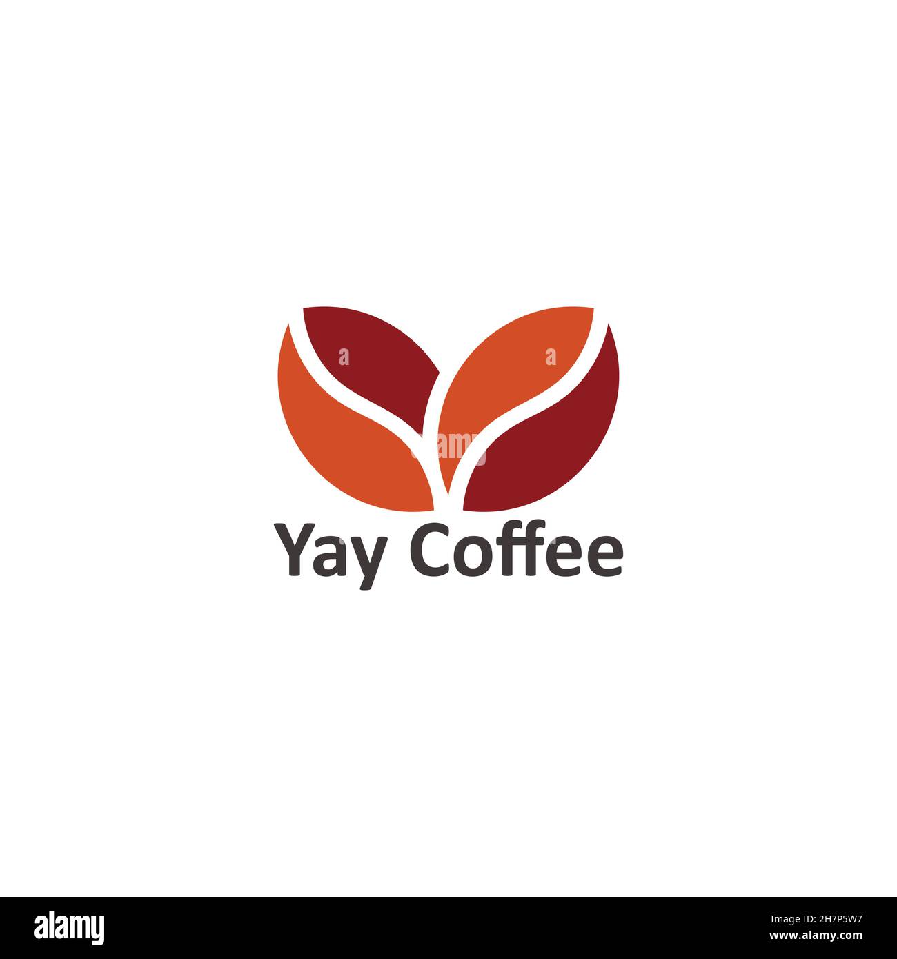 letter y coffee curves geometric design symbol logo vector Stock Vector ...