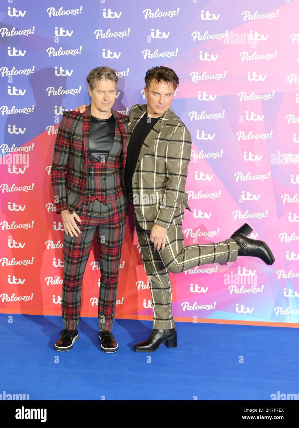 Scott Gill and John Barrowman, ITV Palooza, Royal Festival Hall, London ...