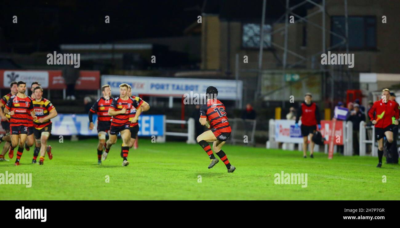 Aberavon Quins RFC V Carmarthen Quins RFC Stock Photo - Alamy