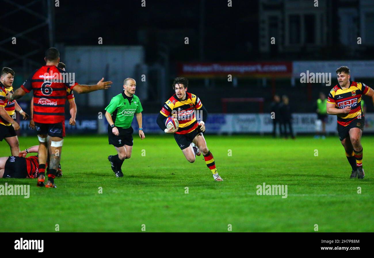 Aberavon Quins RFC V Carmarthen Quins RFC Stock Photo - Alamy