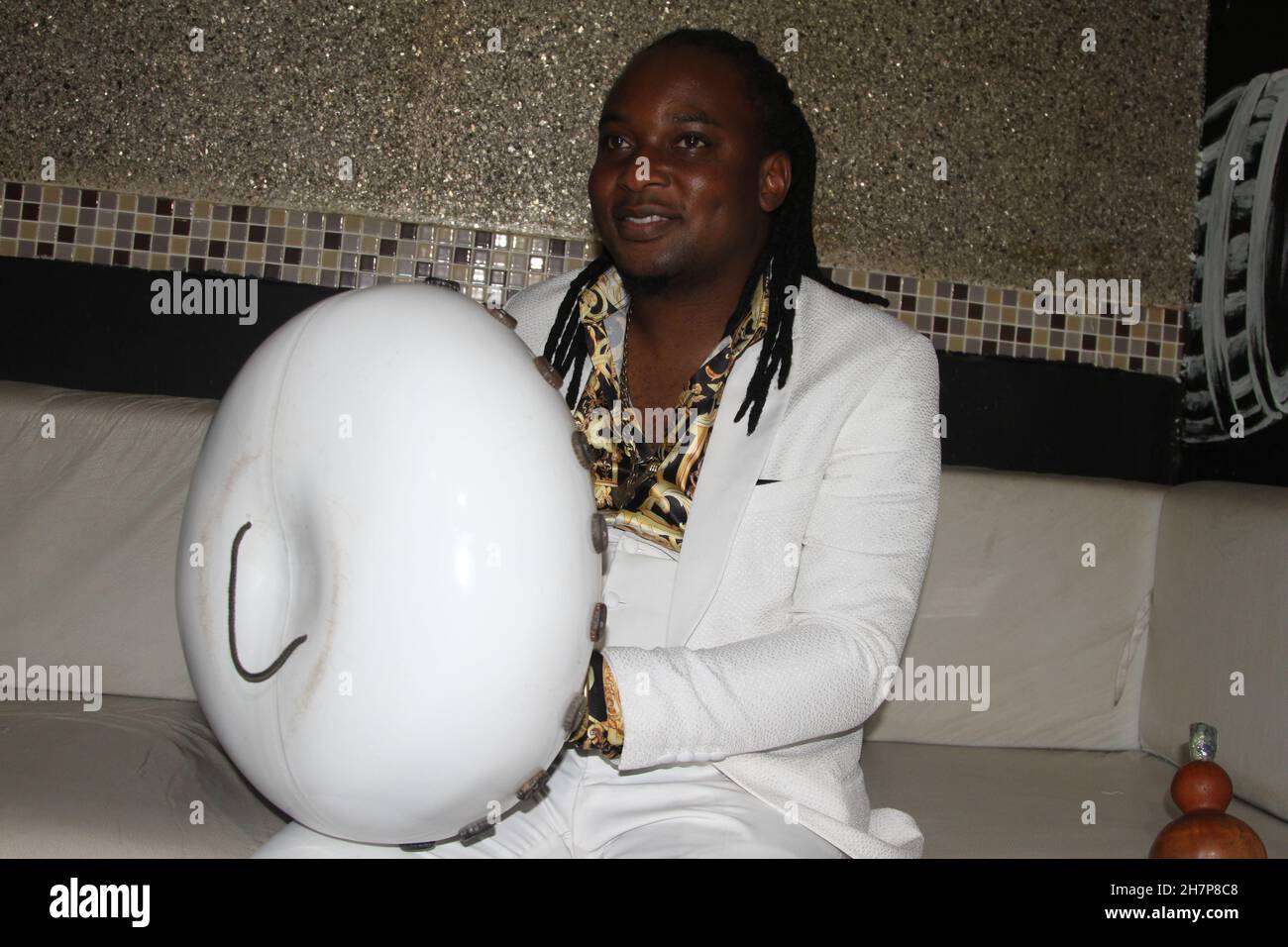 Harare, Zimbabwe. 18th Nov, 2021. Virimai Nhedega, a traditional ...