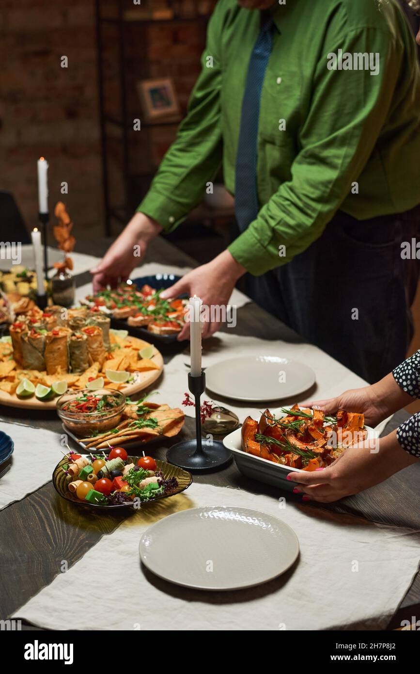 Human appetizers hi-res stock photography and images - Alamy