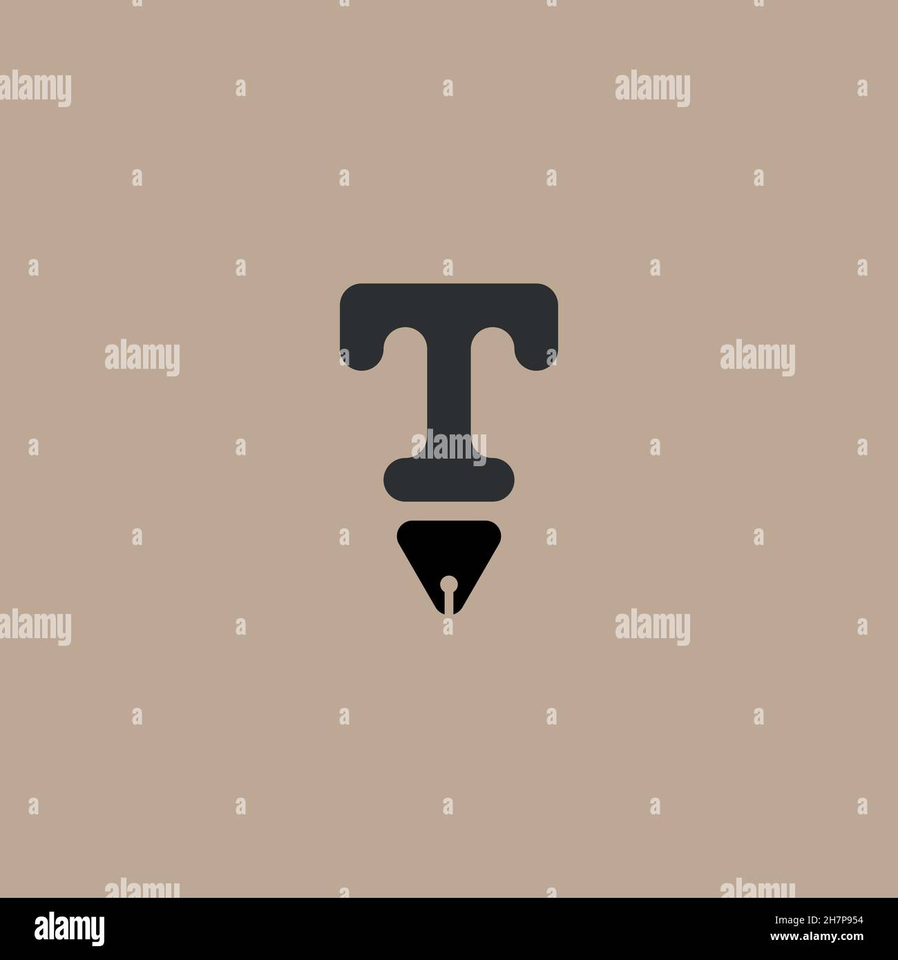 T setting Stock Vector Images - Alamy