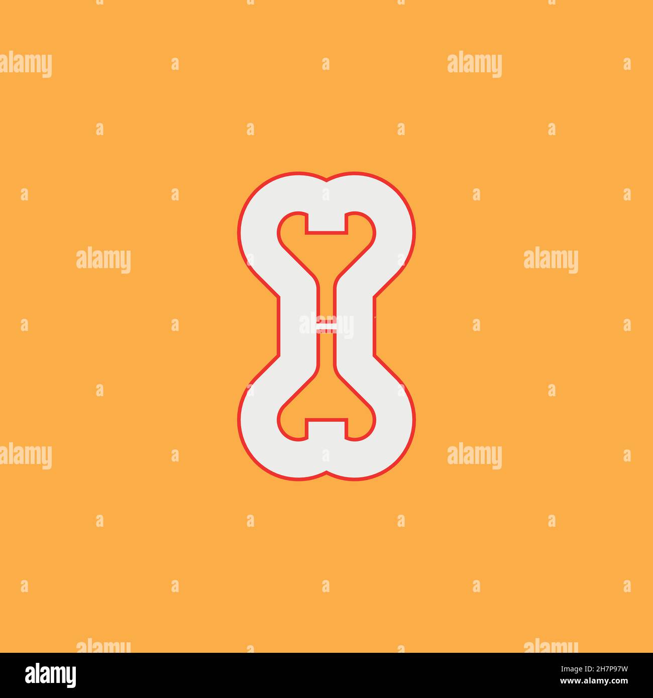 Leukemia line icon. Simple style blood cancer poster background symbol ...