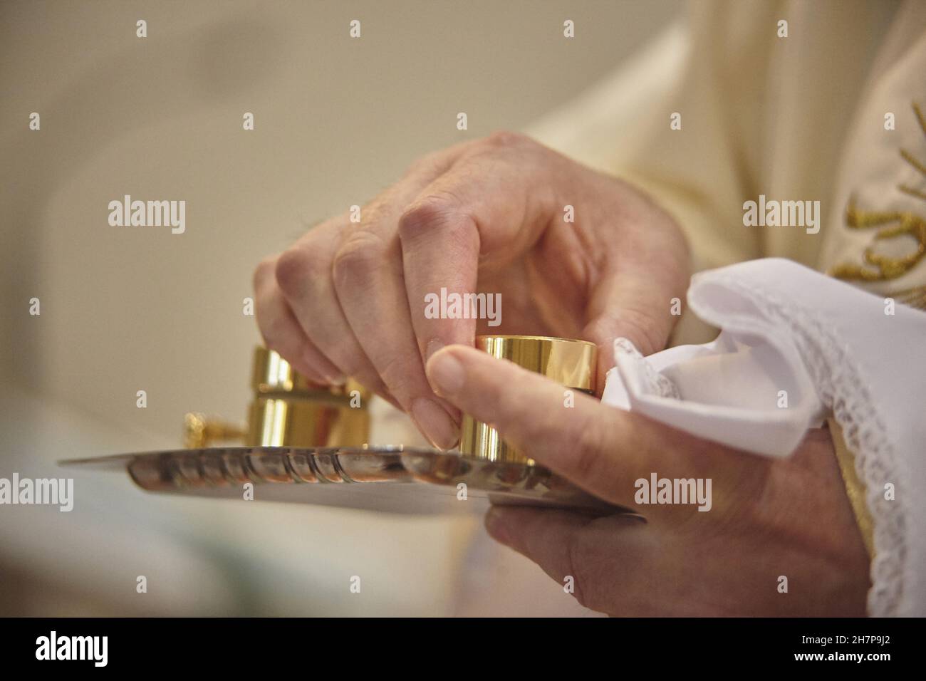 Baptism objects hi-res stock photography and images - Alamy