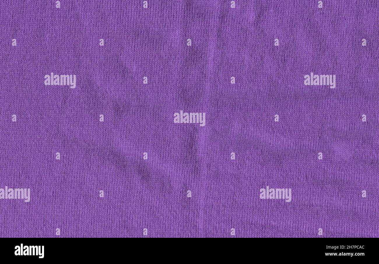 Knitted lilac texture surface close up. Background from softness lilac ...