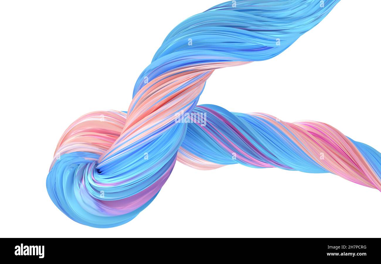 Abstract 3d shapes lines flying hi-res stock photography and images - Alamy