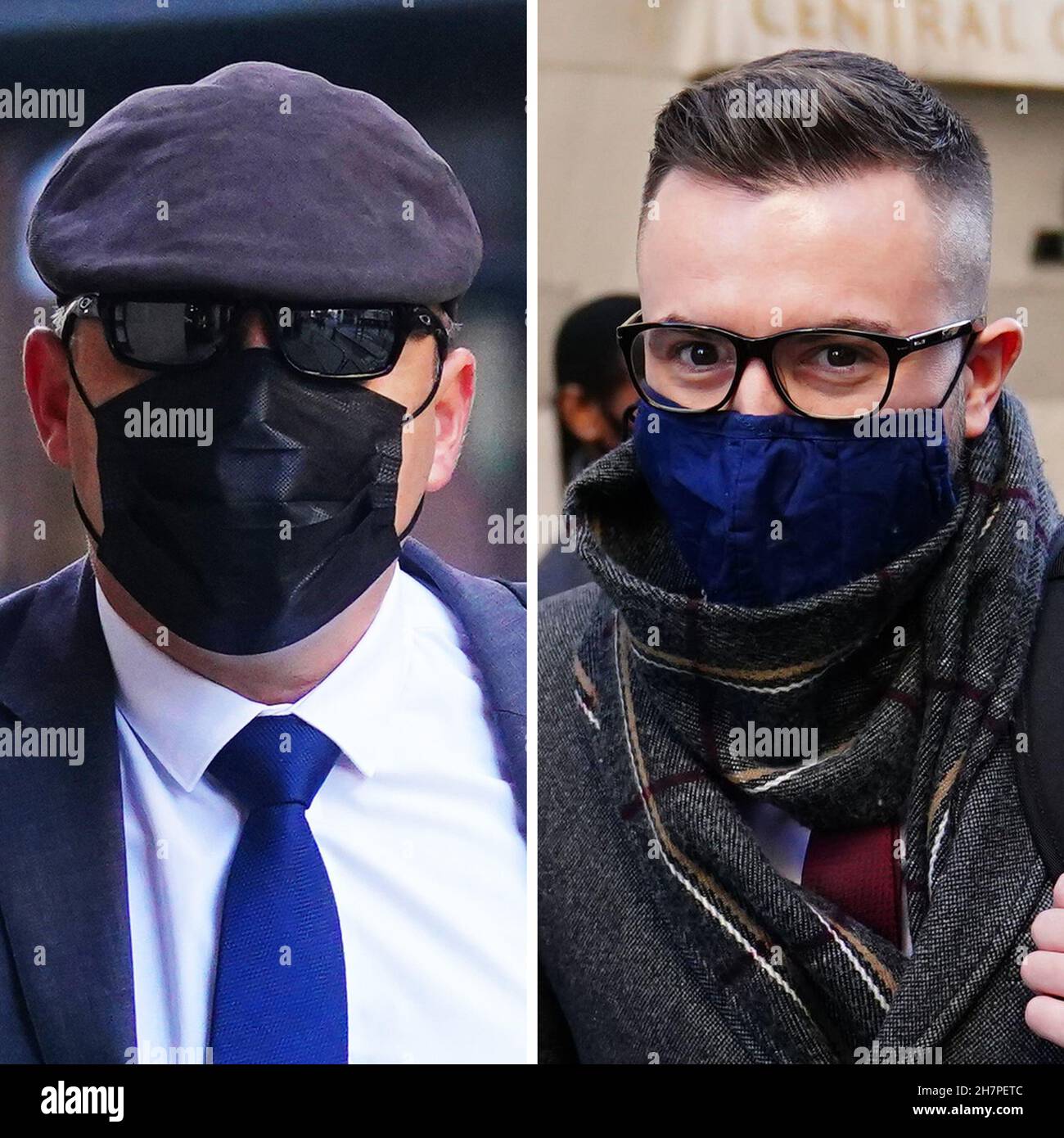 Composite file picture of Pc Deniz Jaffer (left) and Pc Jamie Lewis ...