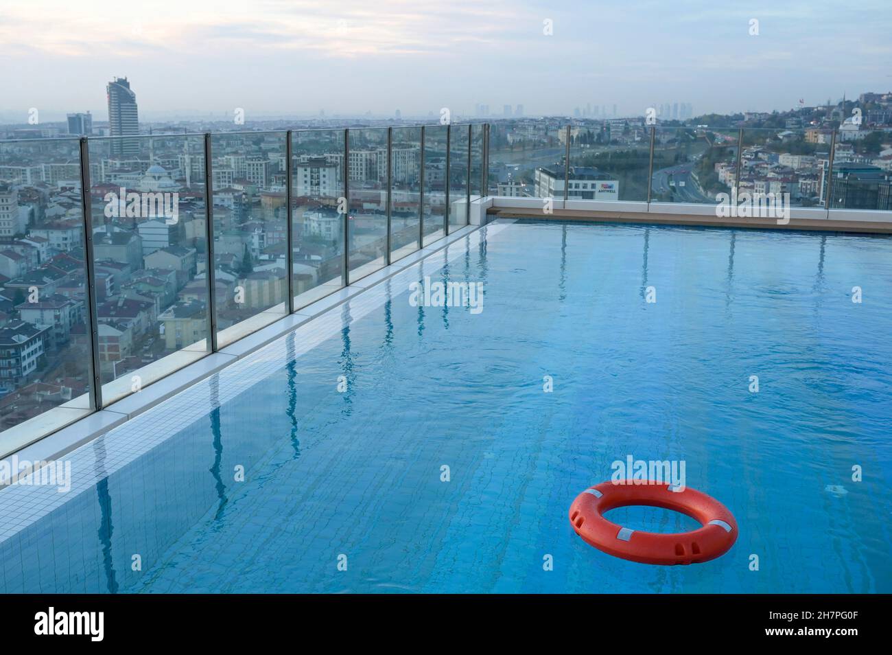 TURKEY, Istanbul, Üsküdar, new apartment buildings on the asian side ...