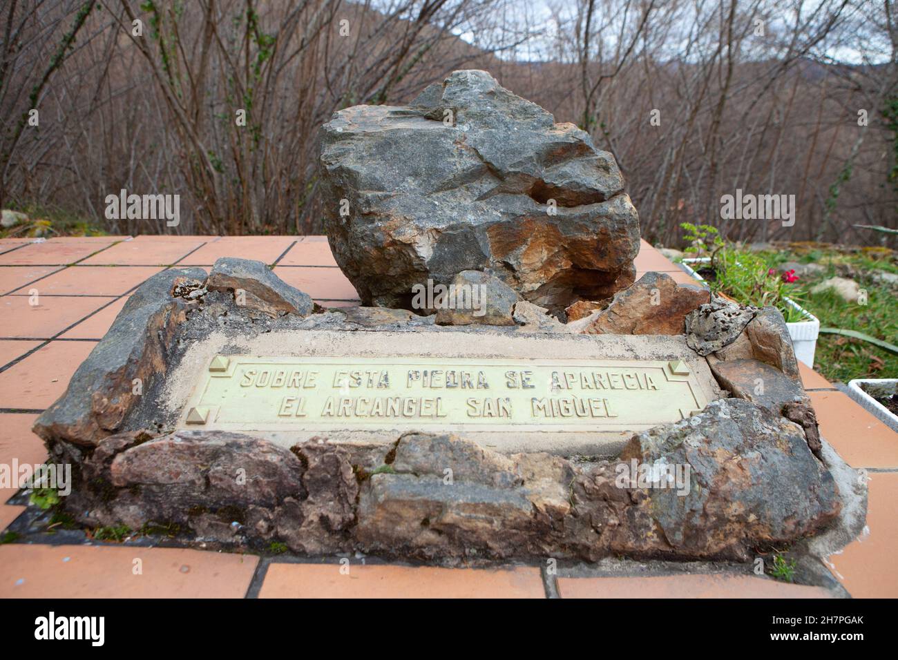 San Sebastian de Garabandal, Cantabria, Spain - January 20, 2018: San ...
