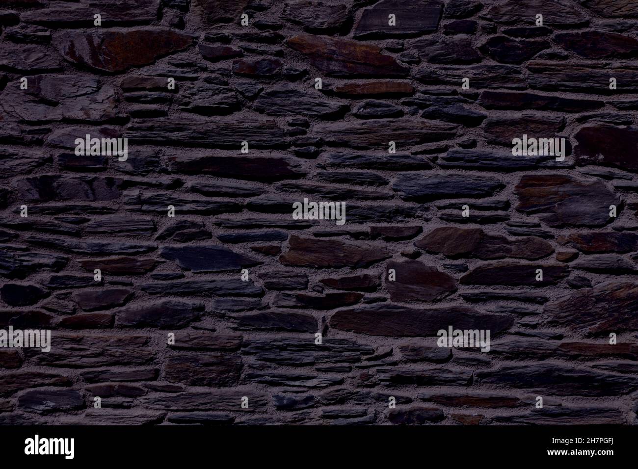 Stone wall dark texture. Natural rustic background. Vintage style ...