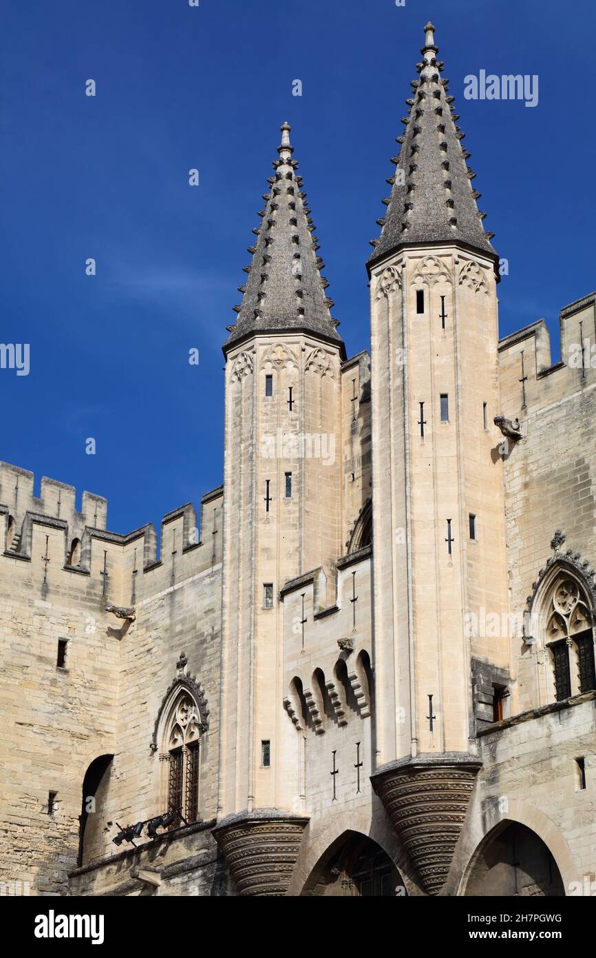 Palais des Papes (Palace of the Popes) - UNESCO listed monument of ...