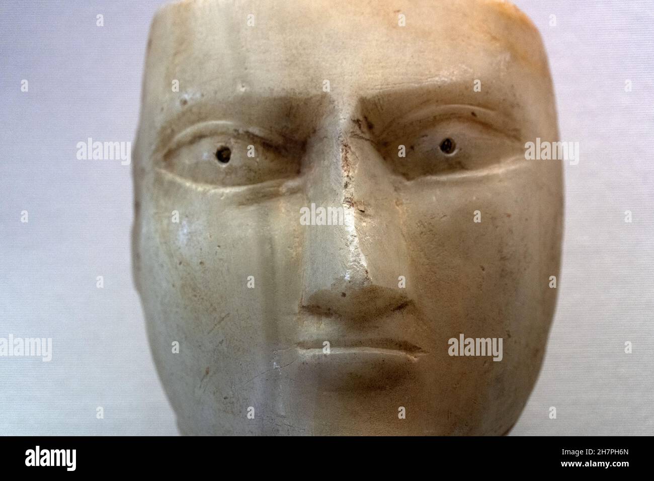 Old Syria Palmyra statue collection detail Stock Photo - Alamy