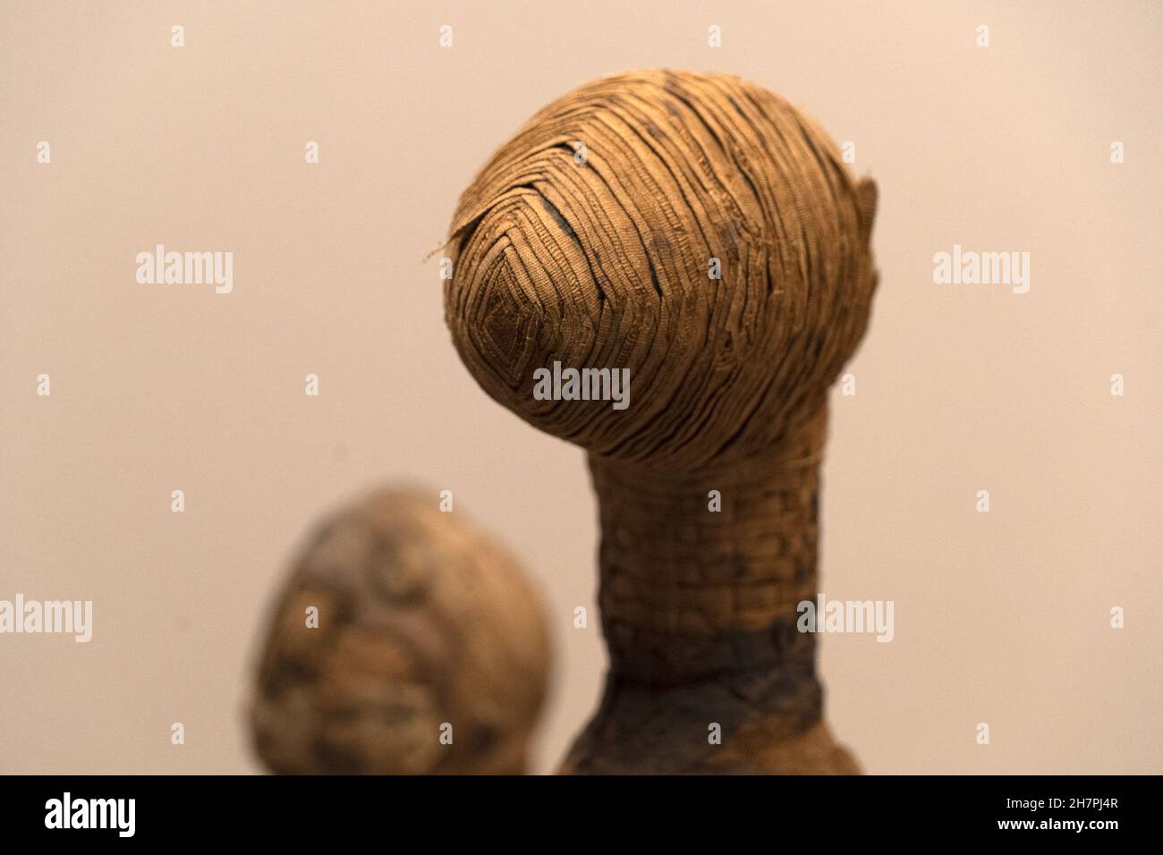 Egypt cat Mummified mummy egyptian in a tomb pyramid Stock Photo - Alamy