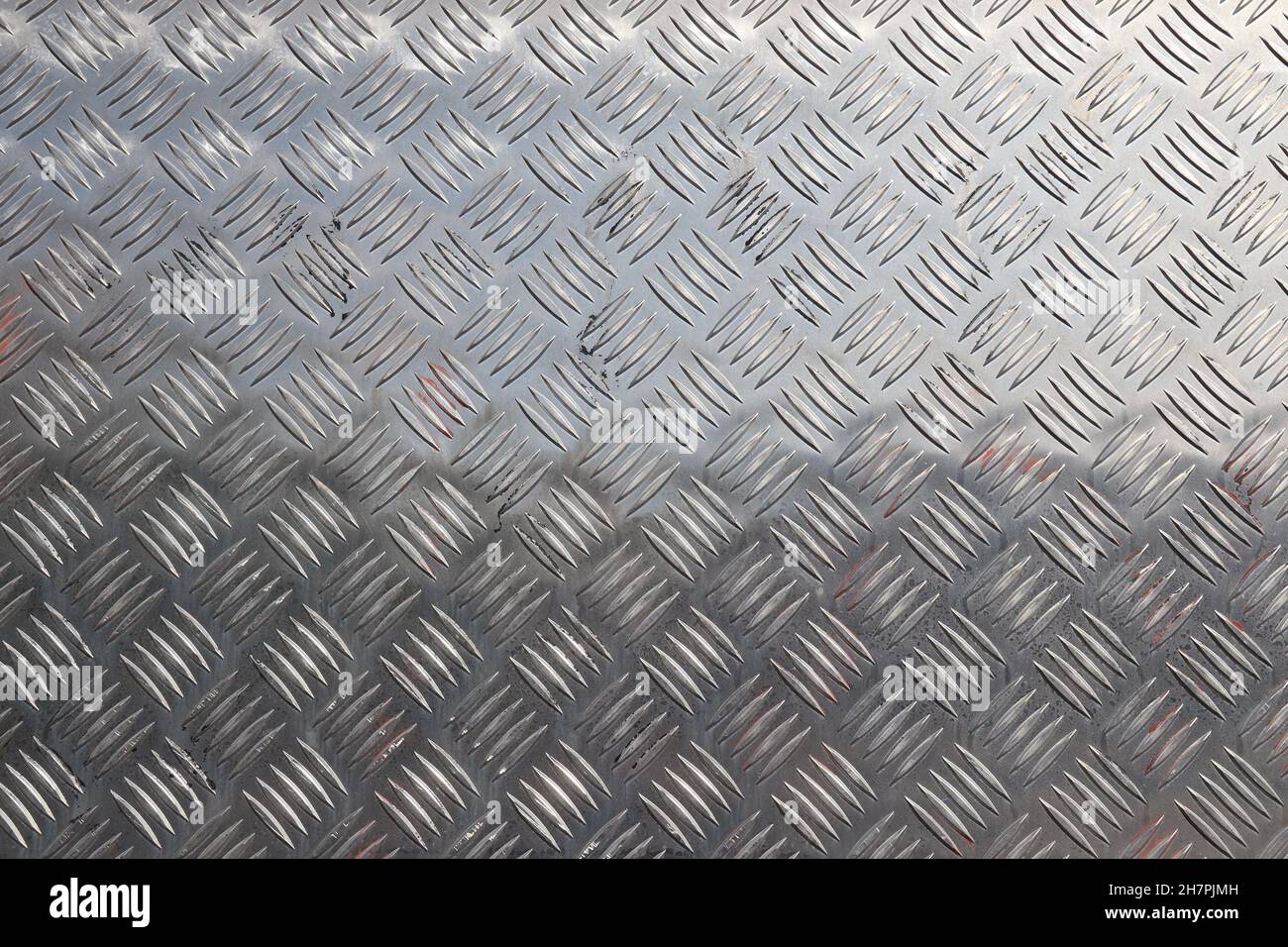 Diamond plate metal floor background. Industrial steel surface texture ...